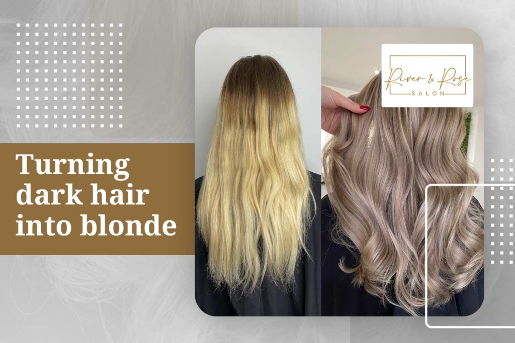From Black to Blonde Hair: The Stages of Lightening Dark Hair